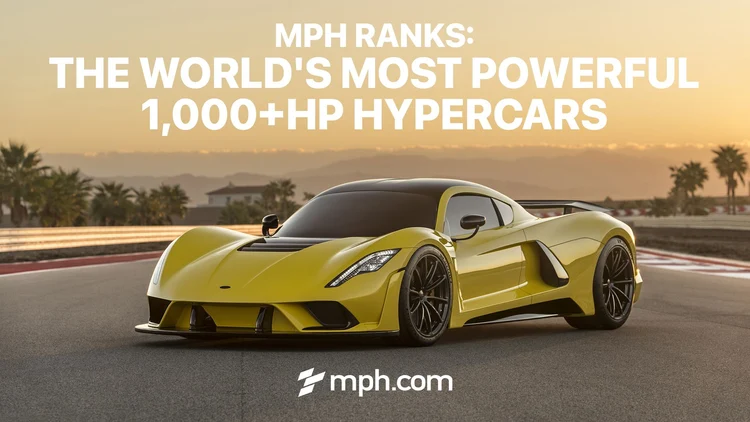 MPH Ranks: The World's Most Powerful 1,000+ HP Hypercars